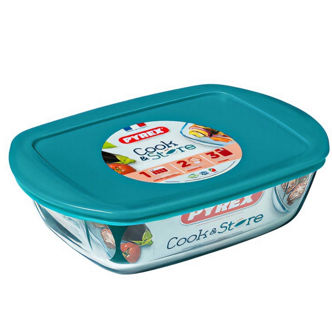 Pyrex Storage Cook and Store Rectangular Dish With Lid – OMS Africa