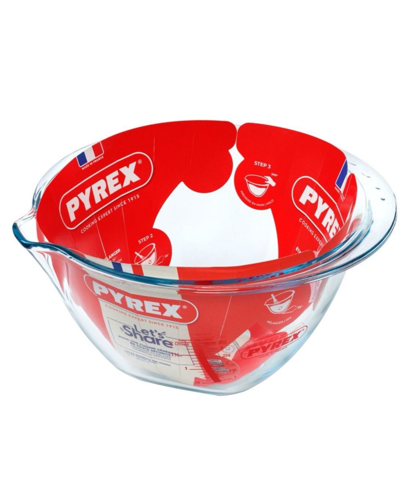 Pyrex Classic Expert Bowl With Graduation 4.2 Liter – OMS Africa